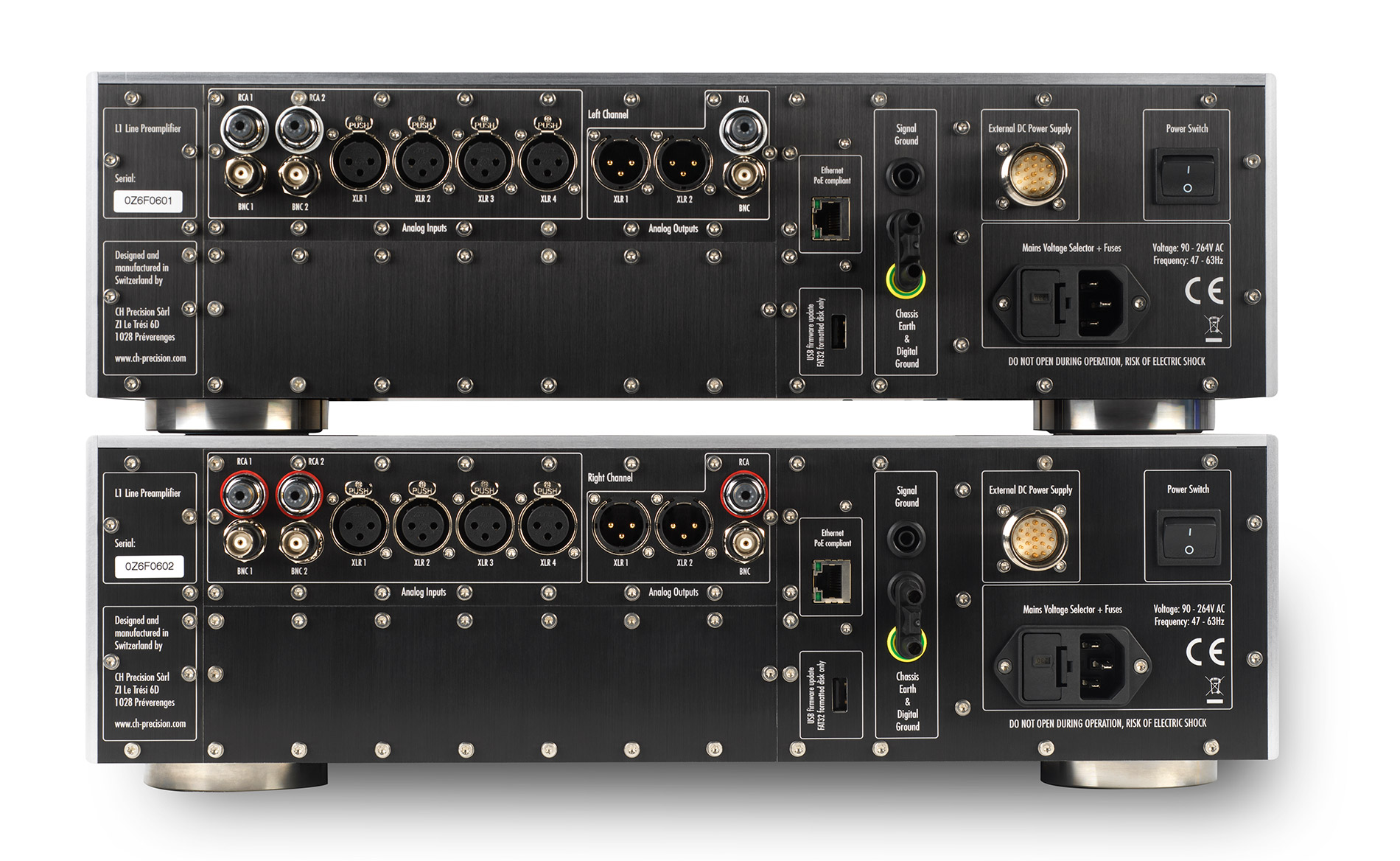 CH Precision L1 Dual Mono Line Preamplifier – Zephryn Inc