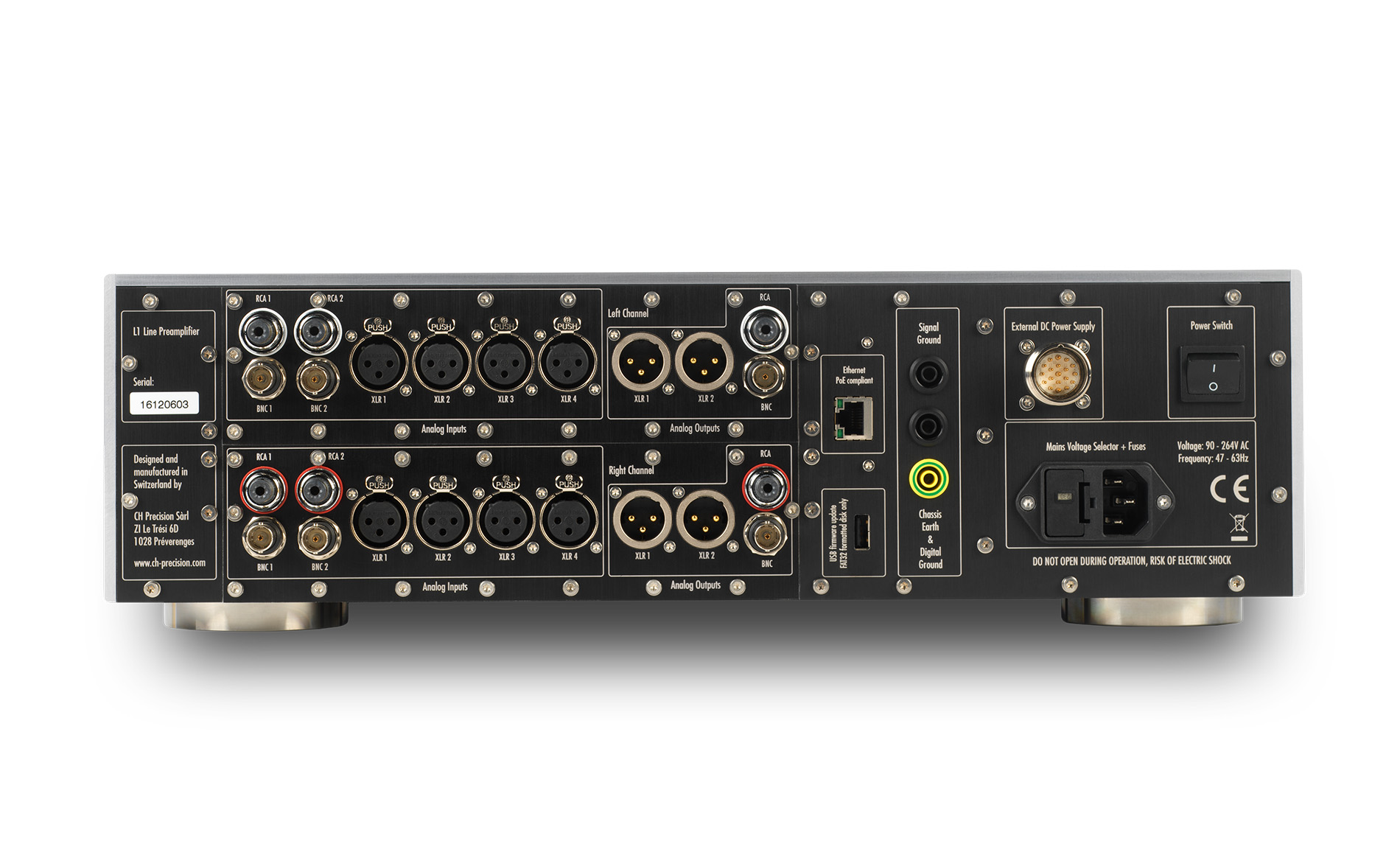 CH Precision L1 Dual Mono Line Preamplifier – Zephryn Inc